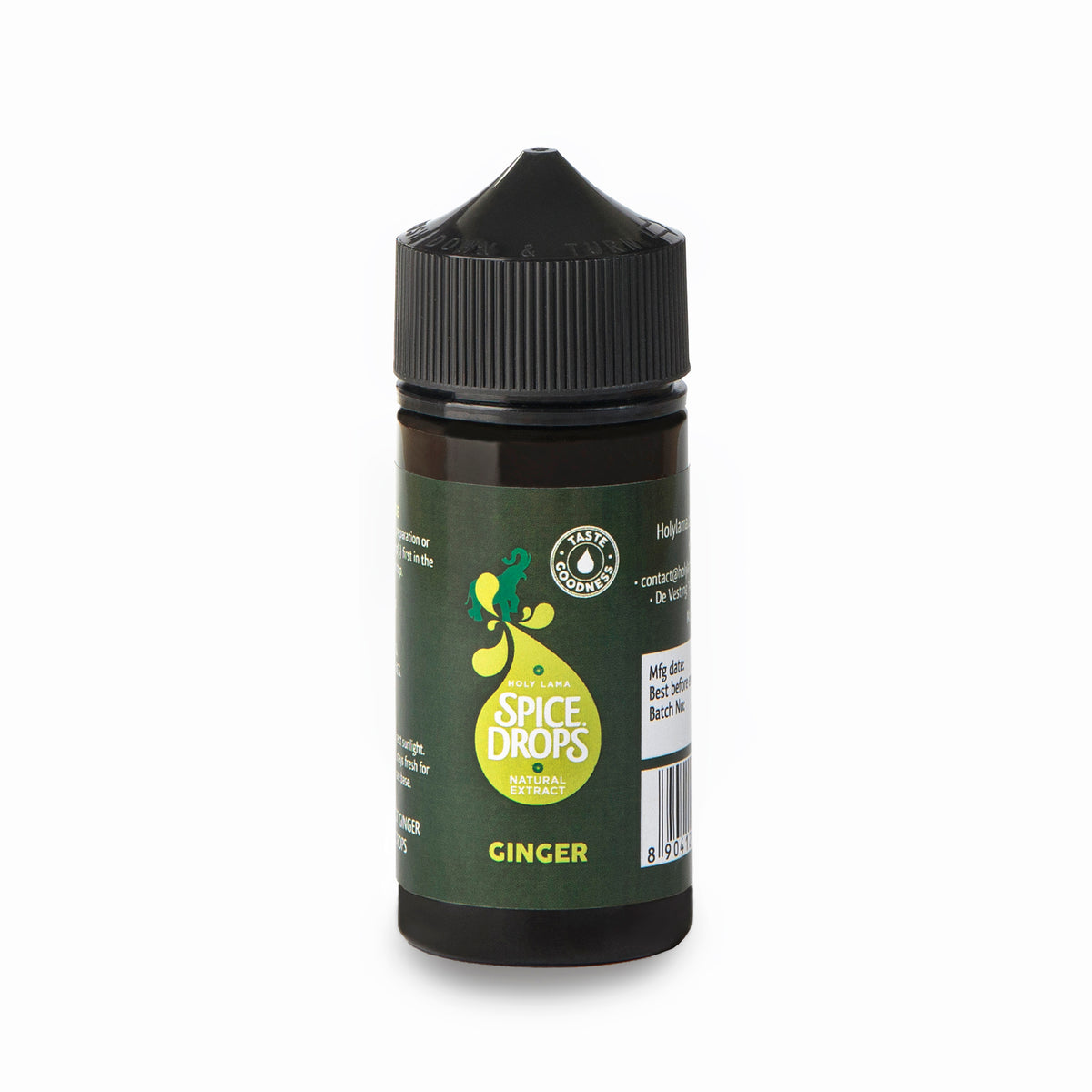 Ginger Natural Extract 100ml | Spice Drops® | Holy Lama — Holy Lama ...