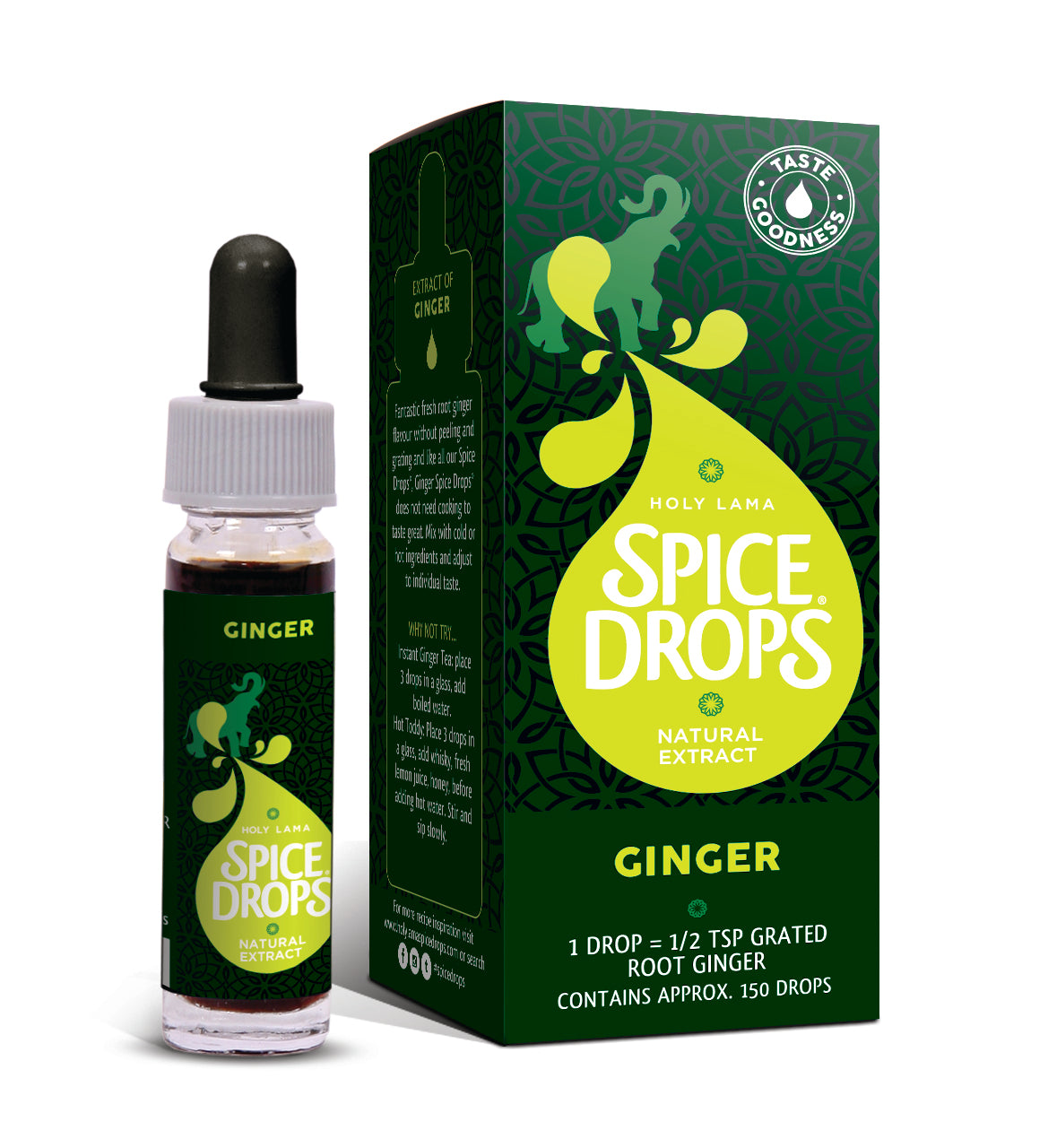 Ginger Natural Extract | Ginger Oil | Spice Drops® | Holy Lama — Holy ...